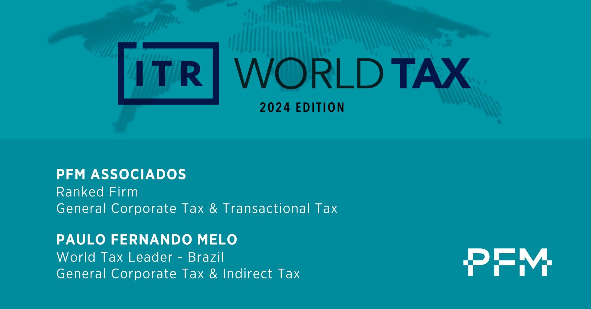 PFM - ITR World Tax 2024 Edition